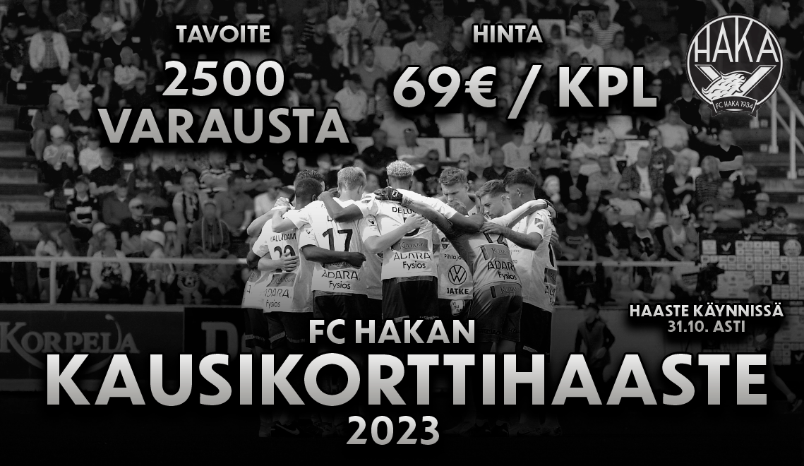Kausikortti 2023 - FC Haka